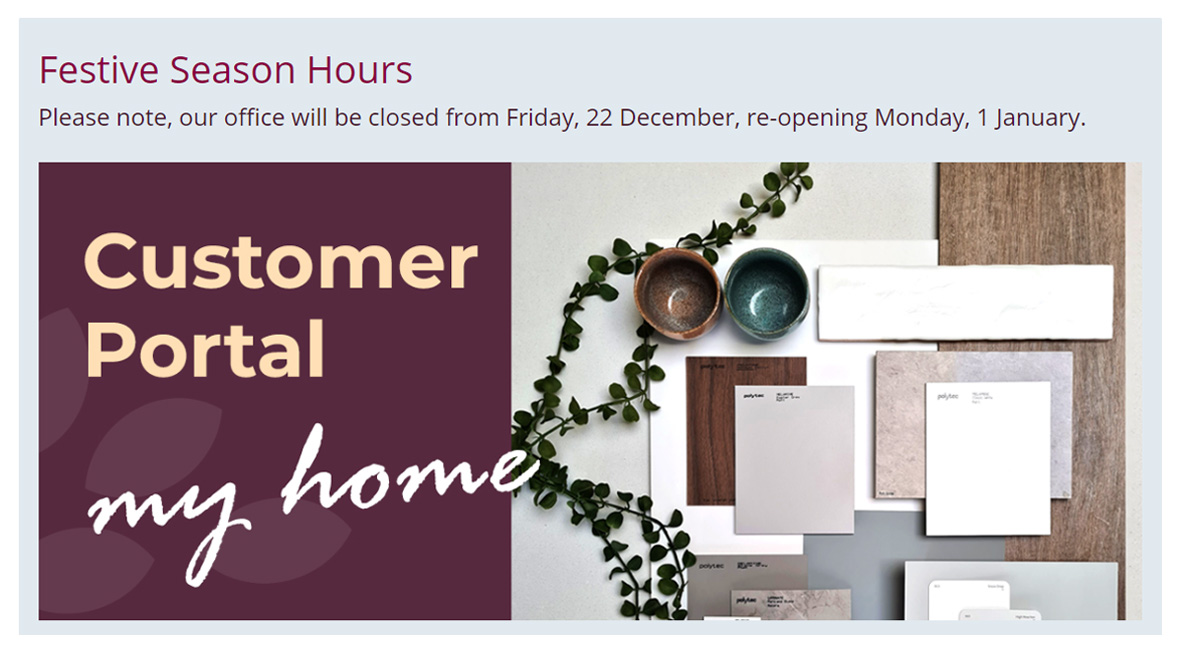 Builder customer experience in the festive season Constructive App